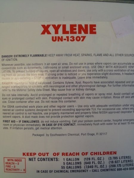 Fiberglass Supply Depot Inc. > Solvent